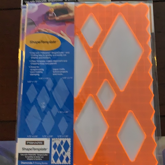 Fiskars | Other | 6 Fiskars Shape Cutter Templates | Poshmark